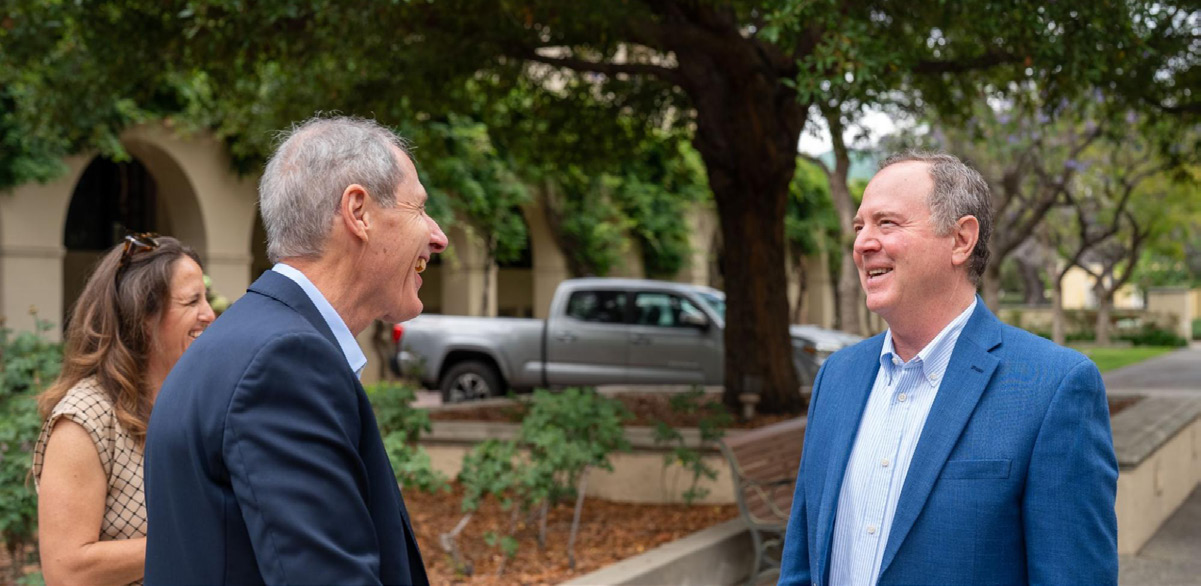 Senator Adam Schiff Goes Down the Quantum Rabbit Hole at Caltech - The ...