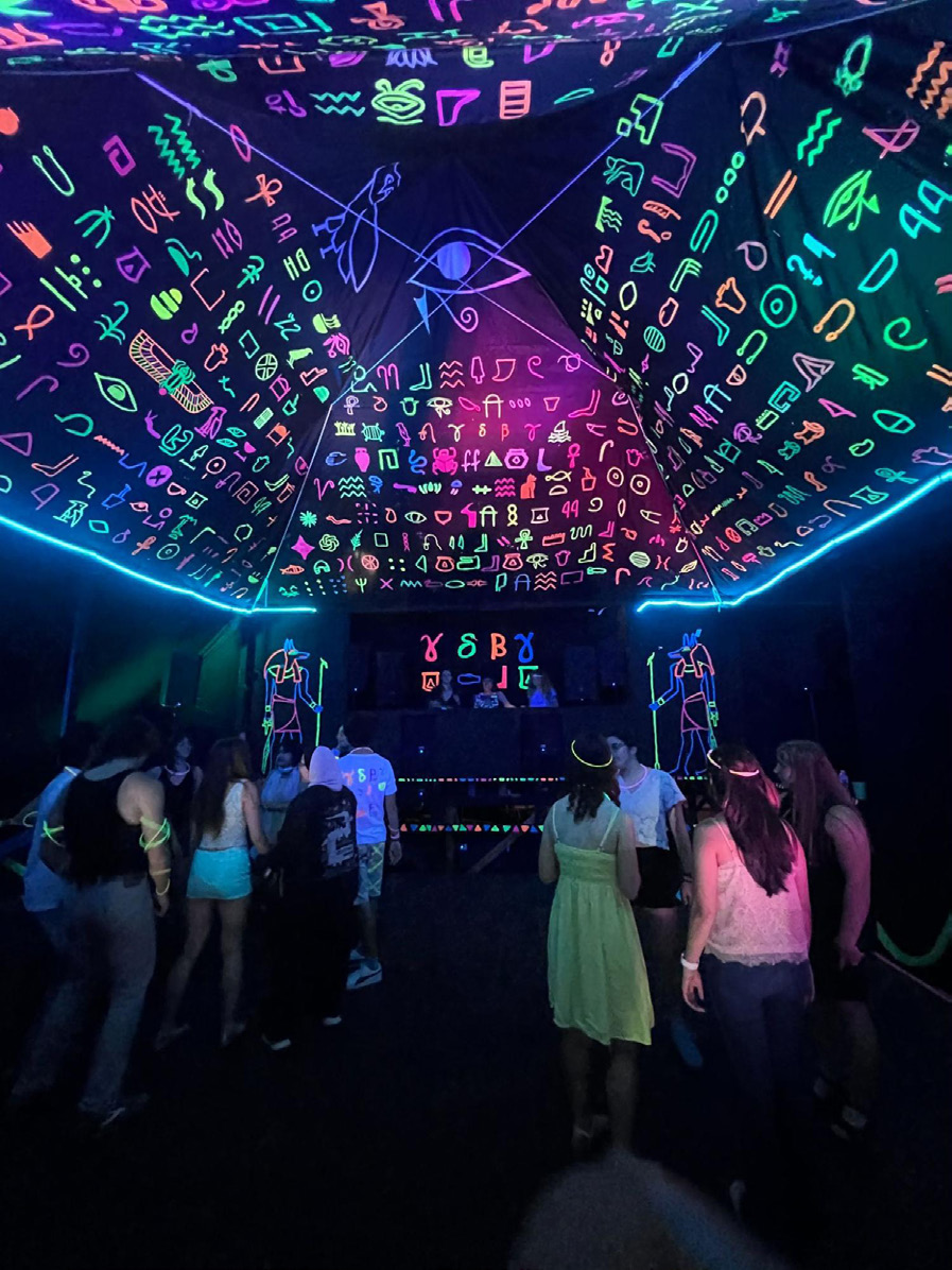 Blacker Raises the Neon Pyramid - The California Tech